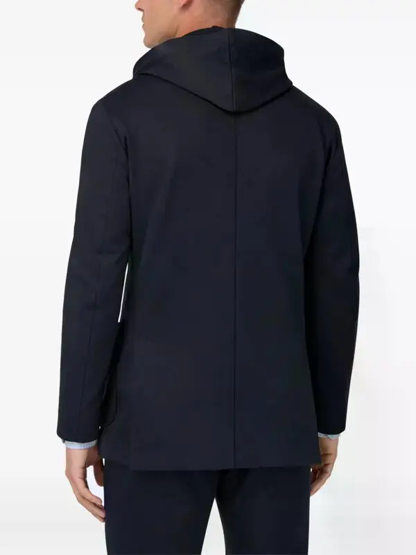 Boggi Milano Hooded Patch-pocket Blazer