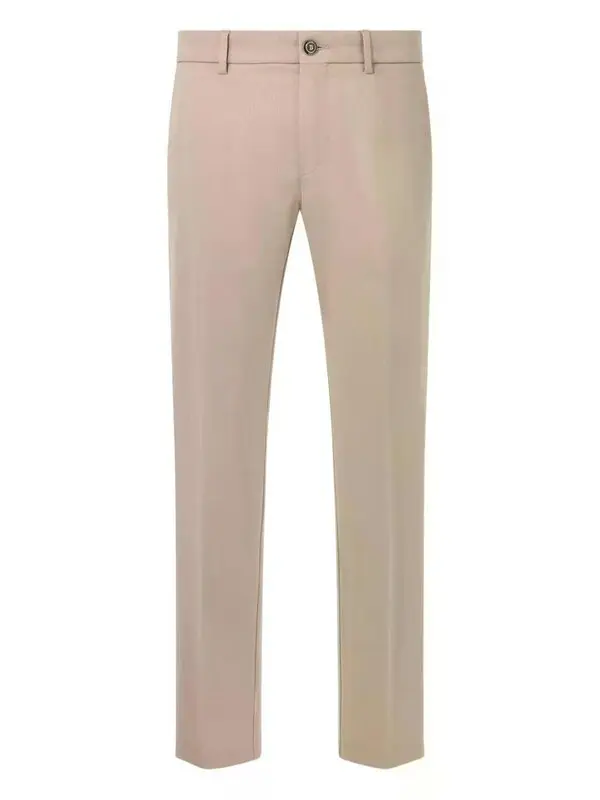 Boggi Milano Pleated Straight Leg Trousers