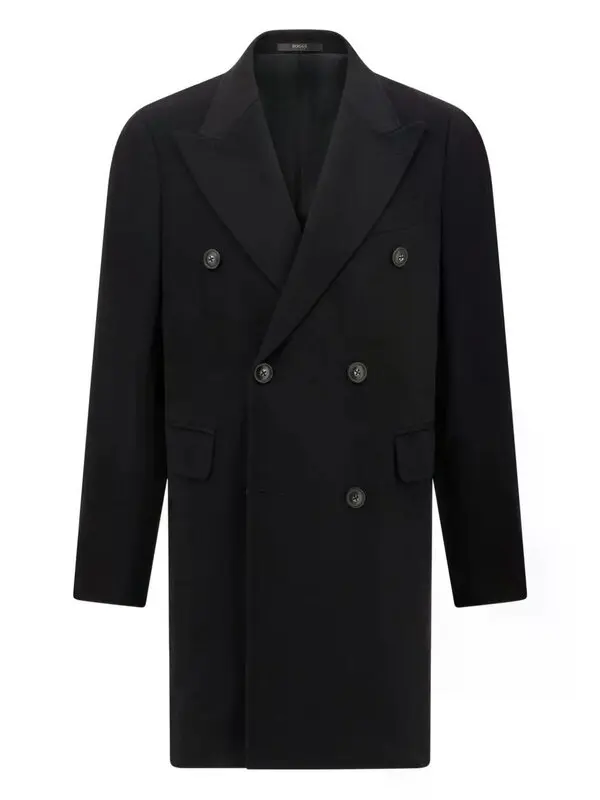Boggi Milano Double-breasted Cashmere Coat