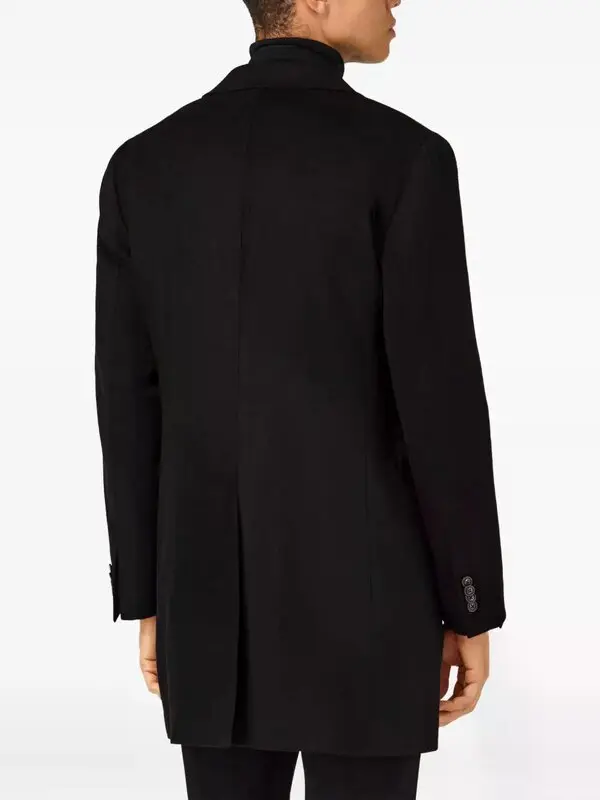 Boggi Milano Double-breasted Cashmere Coat
