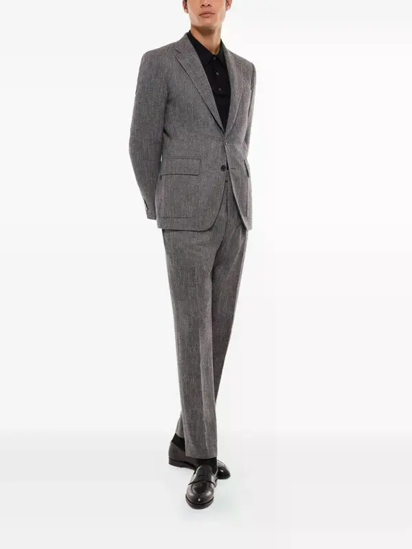 FURSAC Herringbone Blazer - Grey
