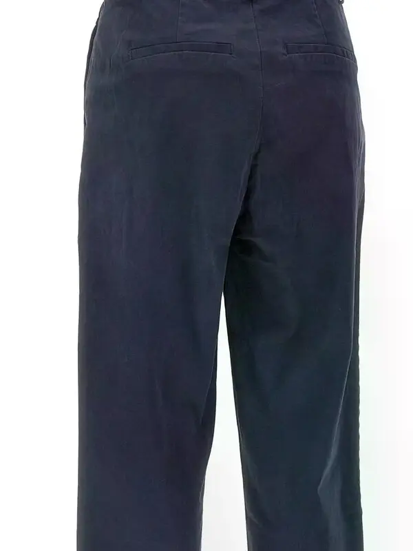 SUN 68 Pleated Trousers With Cuffed Hem