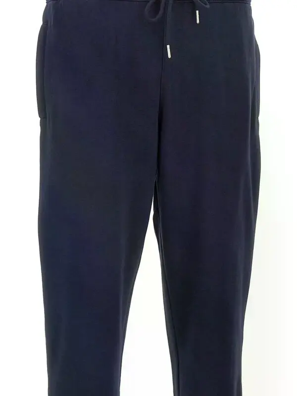 SUN 68 Drawstring Cuffed Track Pants - Blue