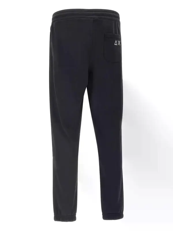 SUN 68 Drawstring-cuffed Track Pants - Black