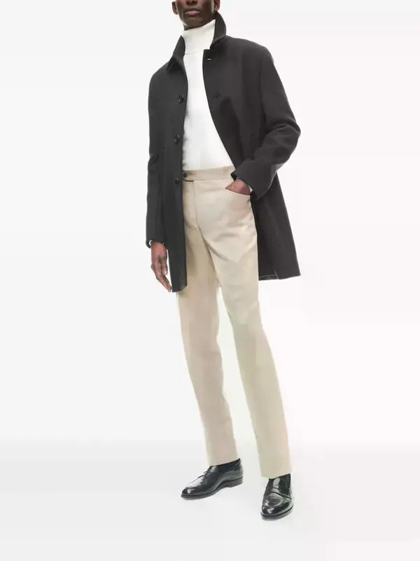 FURSAC Button-fastening Coat