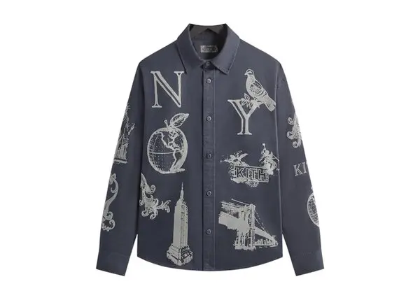 Kith Ny Symbols Graphic Apollo Shirt