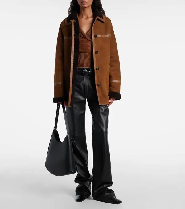 YVES SALOMON Reversible Shearling Coat