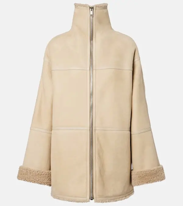 YVES SALOMON Reversible Leather And Shearling Jacket
