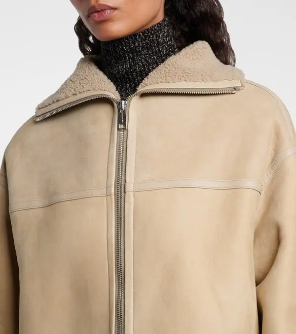 YVES SALOMON Reversible Leather And Shearling Jacket