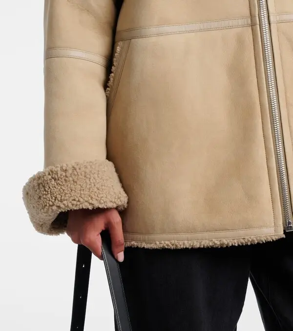 YVES SALOMON Reversible Leather And Shearling Jacket