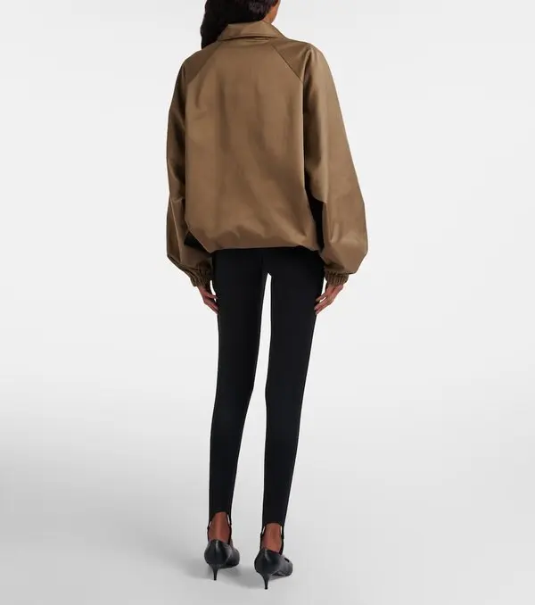 THE FRANKIE SHOP Caserta High-rise Stirrup Leggings - Black