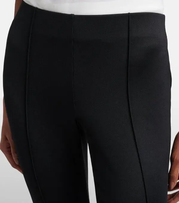 THE FRANKIE SHOP Caserta High-rise Stirrup Leggings - Black