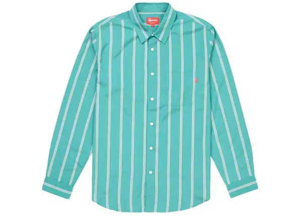 Supreme Stripe Shirt - Teal