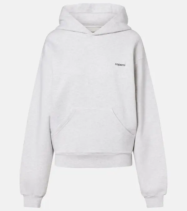 Coperni Logo Cotton-blend Jersey Hoodie