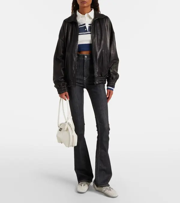 Acne Studios High-rise Flared Jeans