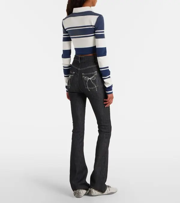 Acne Studios High-rise Flared Jeans