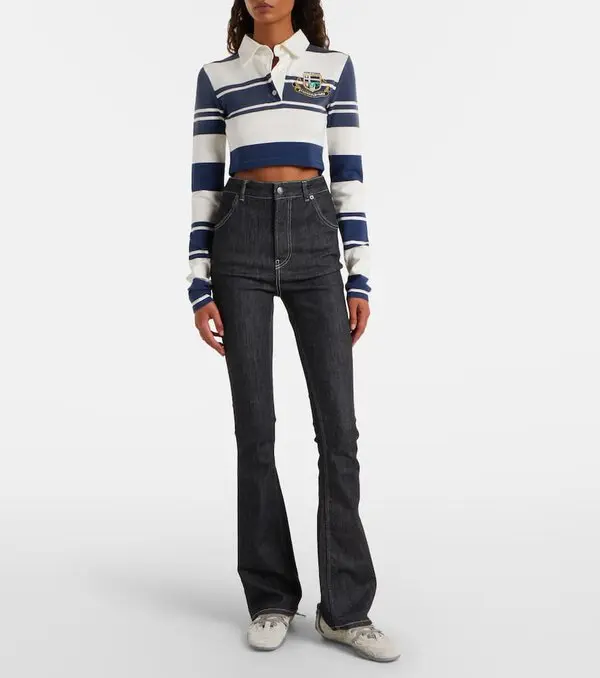 Acne Studios High-rise Flared Jeans