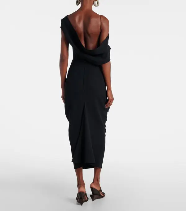 Jacquemus One-shoulder Midi Dress