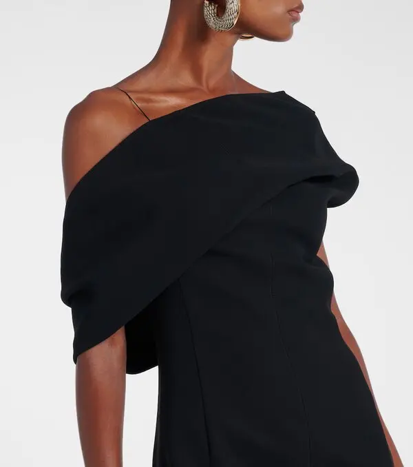 Jacquemus One-shoulder Midi Dress