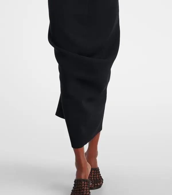 Jacquemus One-shoulder Midi Dress