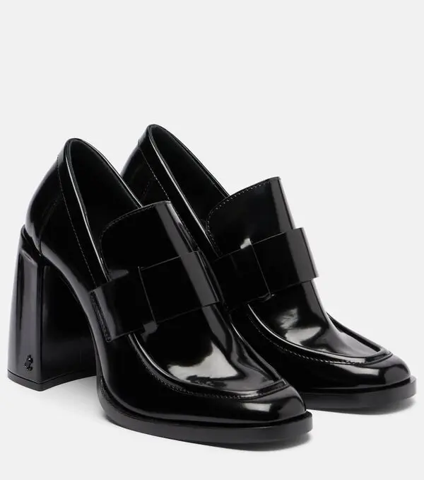JIMMY CHOO Tylor 95 Leather Pumps