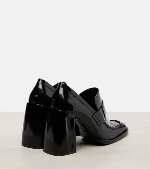 JIMMY CHOO Tylor 95 Leather Pumps