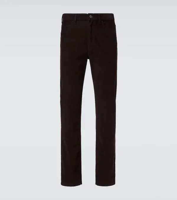 THE ROW Fred Cotton Corduroy Slim Pants