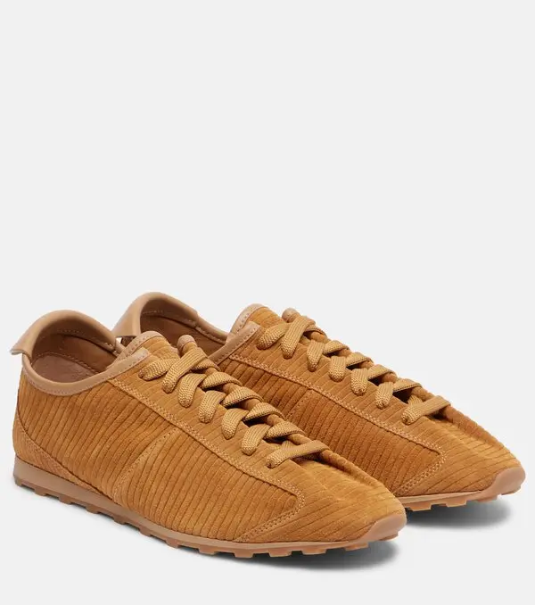 Jacquemus Tennis Suede Sneakers - Brown