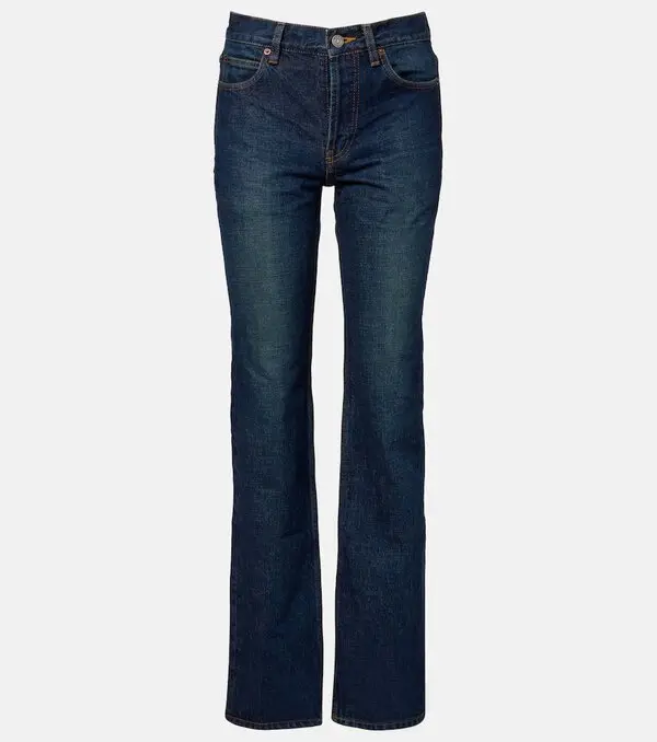 Saint Laurent Mid-rise Bootcut Jeans