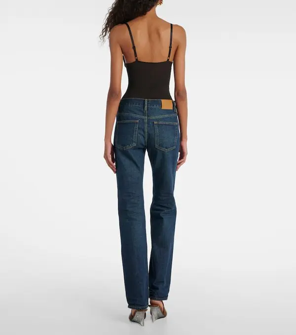 Saint Laurent Mid-rise Bootcut Jeans