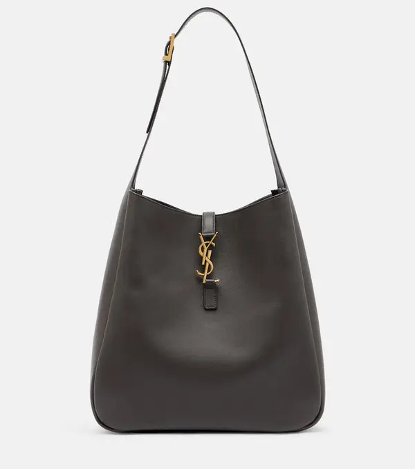 Saint Laurent Le 5 À 7 Supple Leather Shoulder Bag - Brown