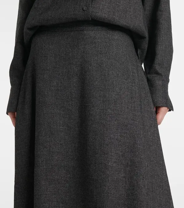 Vince Jaspe Midi Skirt