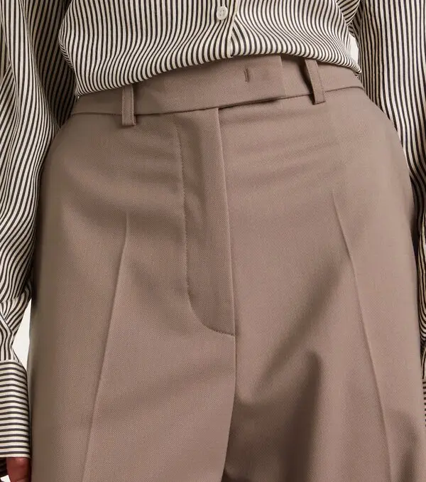 THE FRANKIE SHOP Brickell Wide-leg Trousers