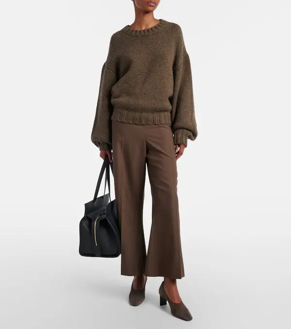 Khaite Cecilia Suede Pumps - Brown