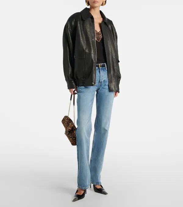 Saint Laurent Mid-rise Bootcut Jeans