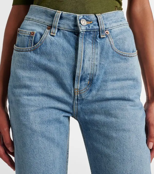 Saint Laurent Mid-rise Bootcut Jeans