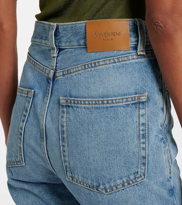 Saint Laurent Mid-rise Bootcut Jeans