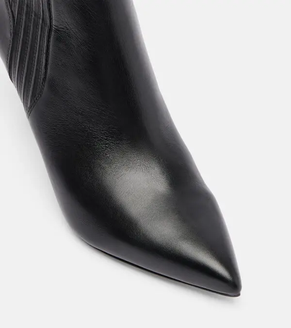 Veronica Beard Lisa 70 Leather Ankle Boots