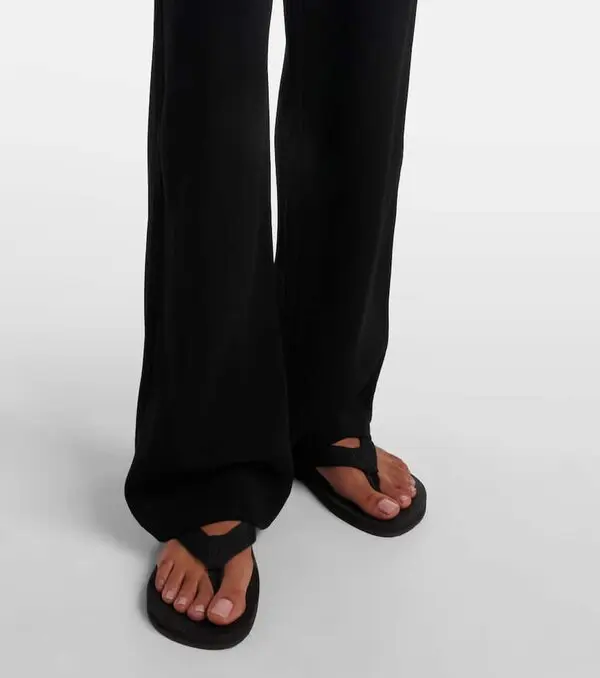 Asceno Aurelia High-rise Straight Pants