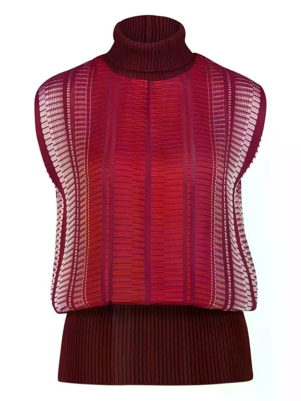 Zeus+dione Knitted Turtleneck Vest