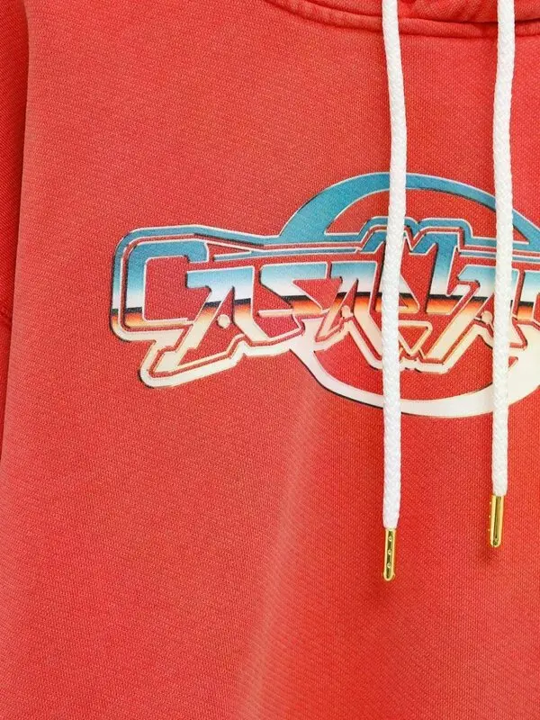 Casablanca Graphic-print Drawstring Hoodie