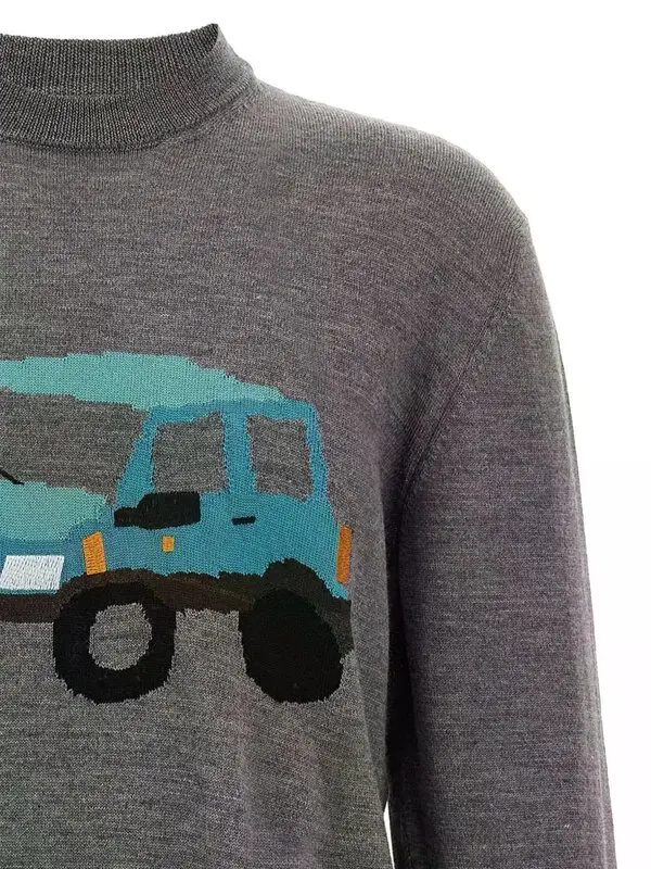 MAGLIANO Pandino Jacquard Crew Neck Sweater
