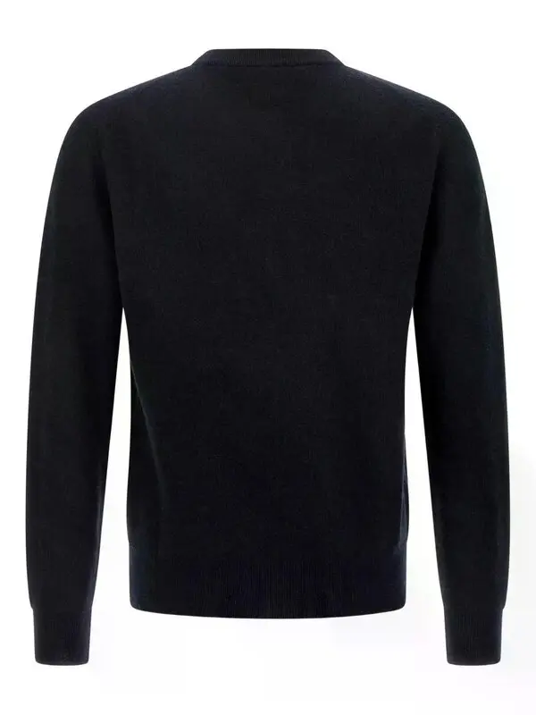 Brioni Crew-neck Cuffed-sleeve Sweater