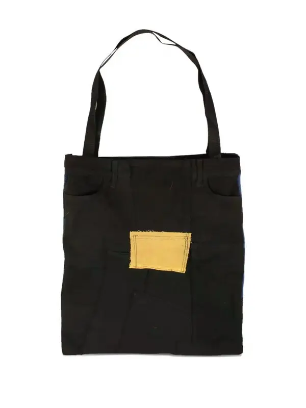 424 Checked Tote Bag
