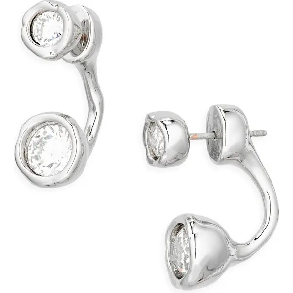 Alexis Bittar Astrales Cubic Zirconia Stud Earrings Set - Silver