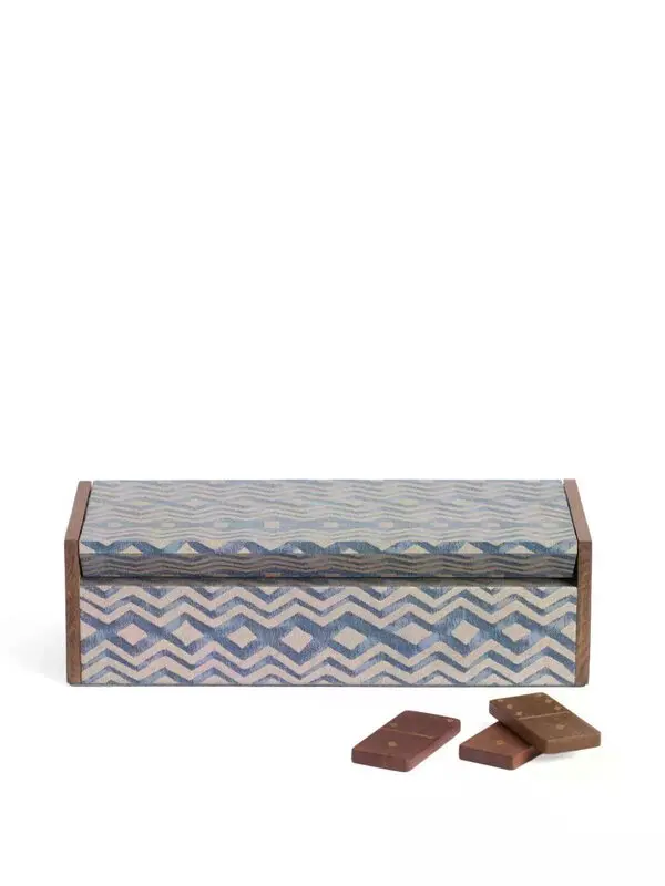 L'Objet Fortuny Domino Set - Blue