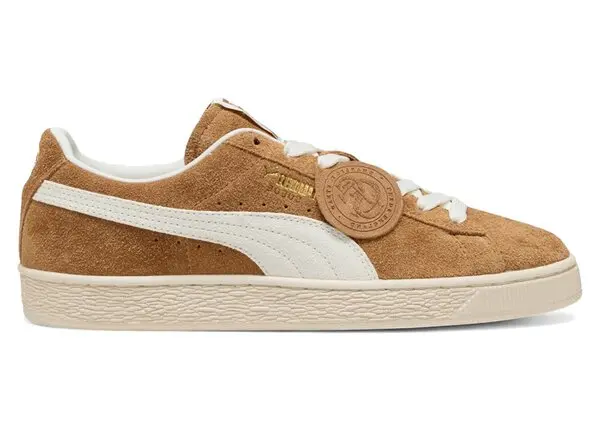 PUMA Suede Charles F. Stead Sneakers - Honey Butter/puma White