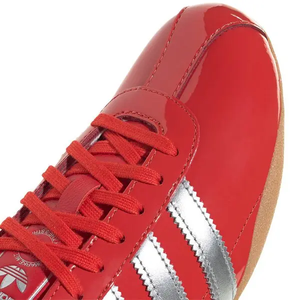 Adidas Tokyo Athletic Shoe - Red/silver Metallic/gum