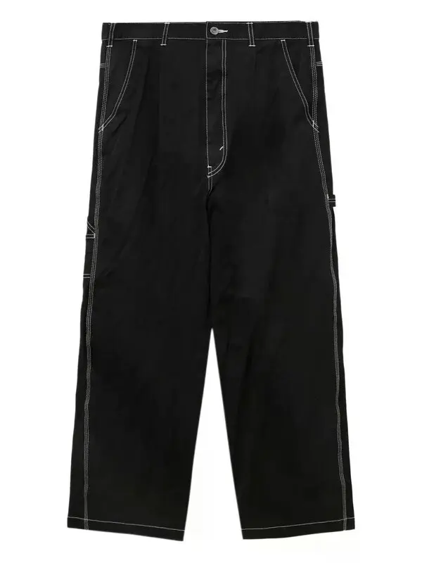 Comme Des Garçons Contrast-stitching Trousers