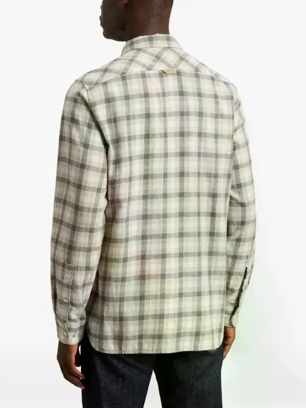 Woolrich Check-pattern Pocket Shirt